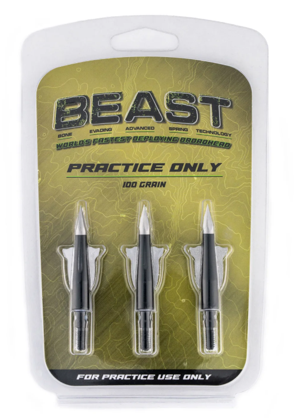 Beast Broadheads PRACTICE TIPS 3 PACK – Bow Disciples